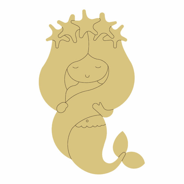 Mermaid Backing 12 Inch with Lines | The Stranded Starfish